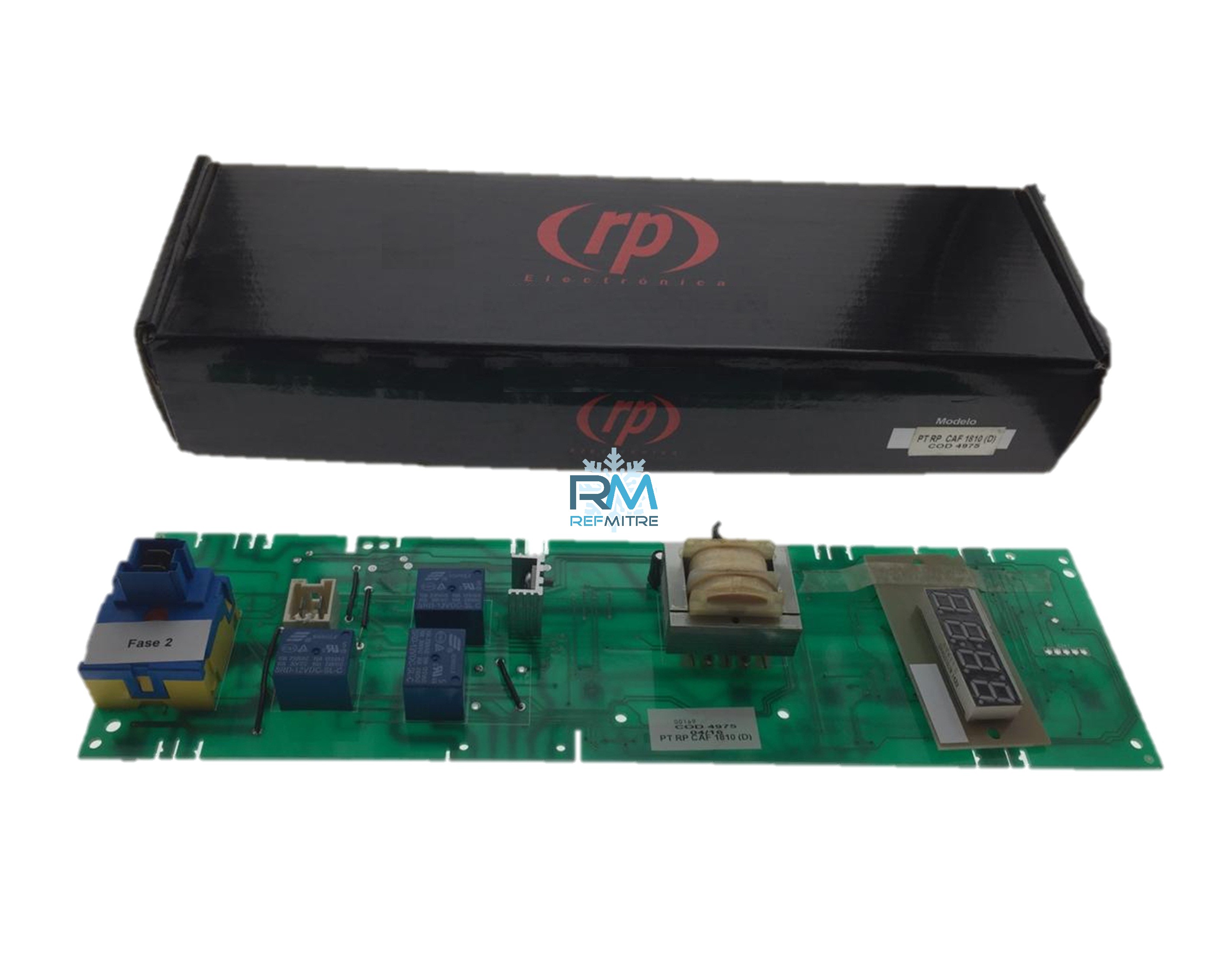 PLAQUETA RP CAF 1810 - CAS 810 - 4975 | Refrigeración Mitre